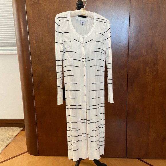 CAbi | Sweaters | Cabi Dashes Duster Spring 220 | Poshmark